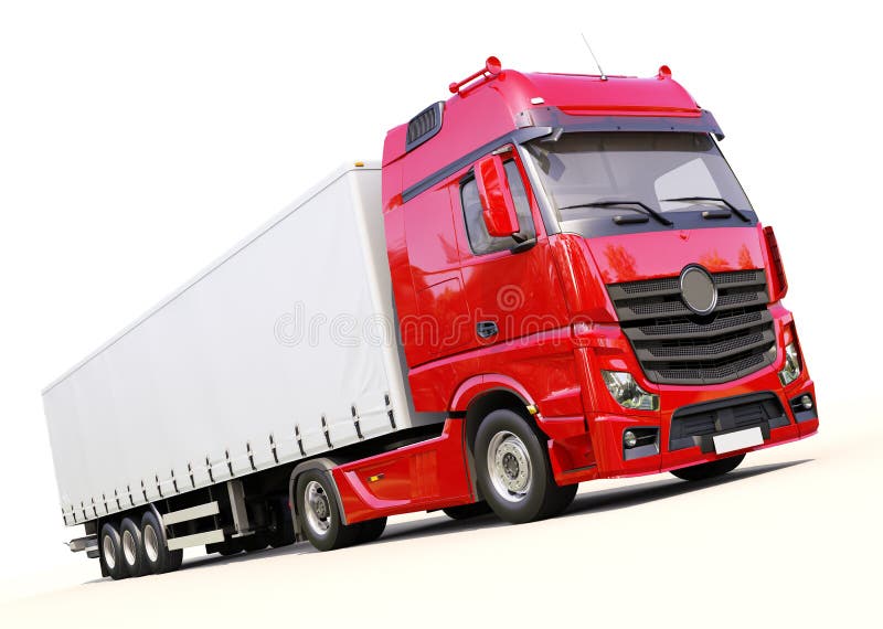 Autotreno illustrazione di stock. Illustrazione di semirimorchio - 33114988