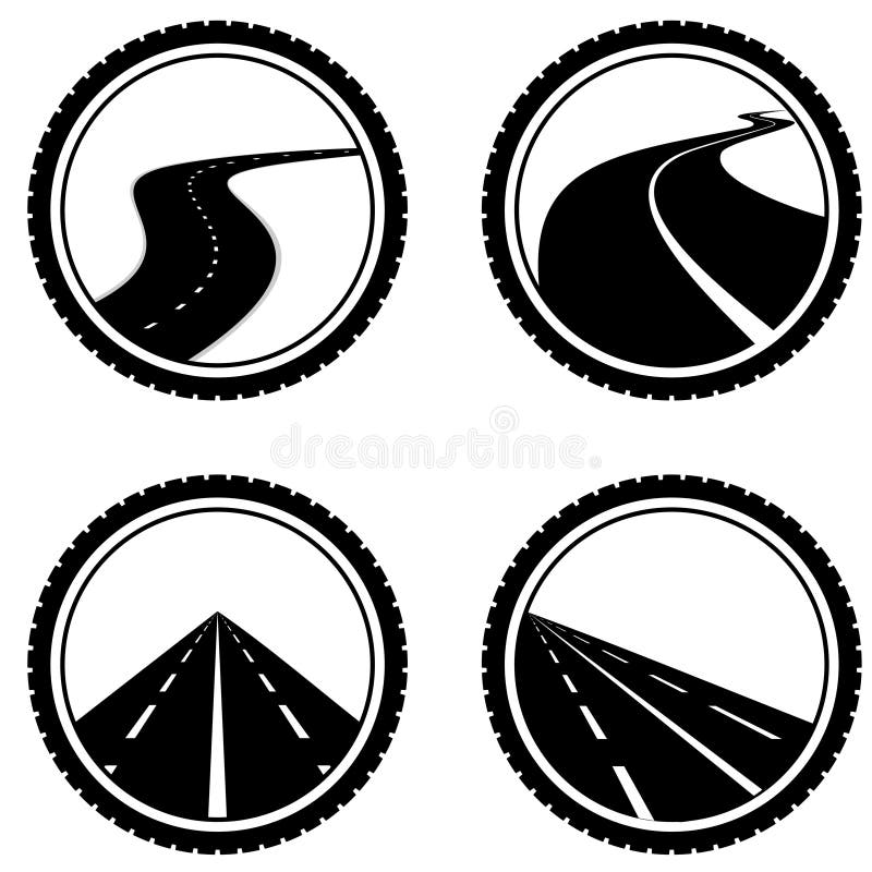 Autobahn vektor abbildung. Illustration von datenbahn - 100537352
