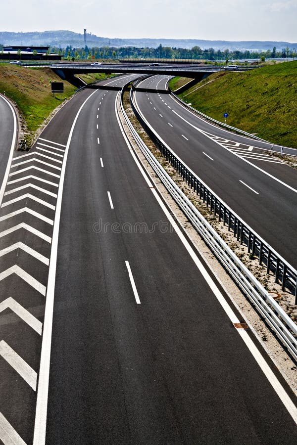 Autobahn stock photo. Image of autobahn, transport, travel - 24697212