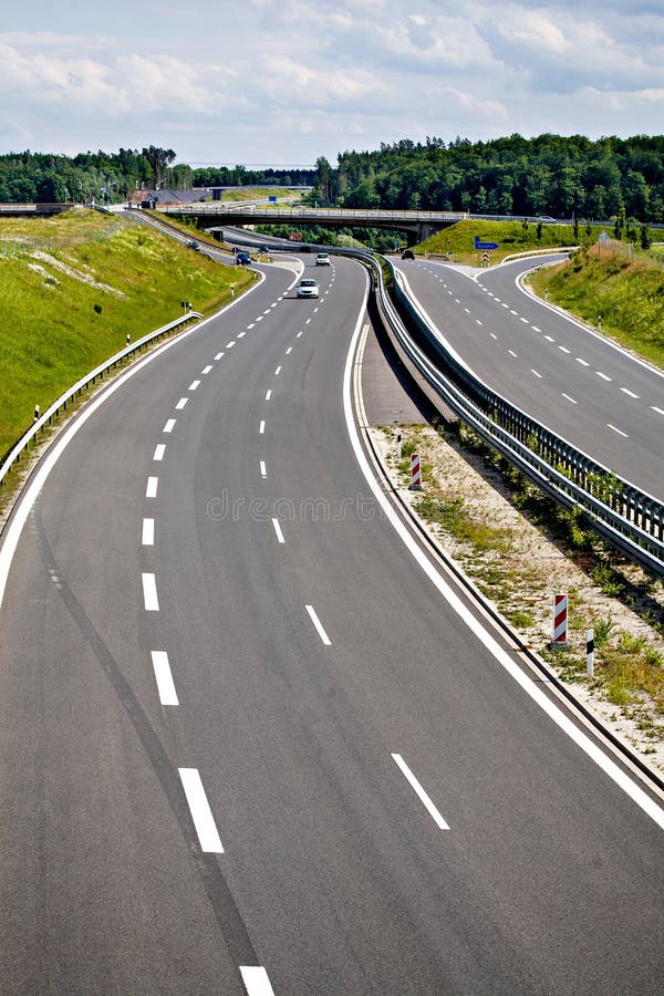 Autobahn stock image. Image of germany, transportation - 25277707