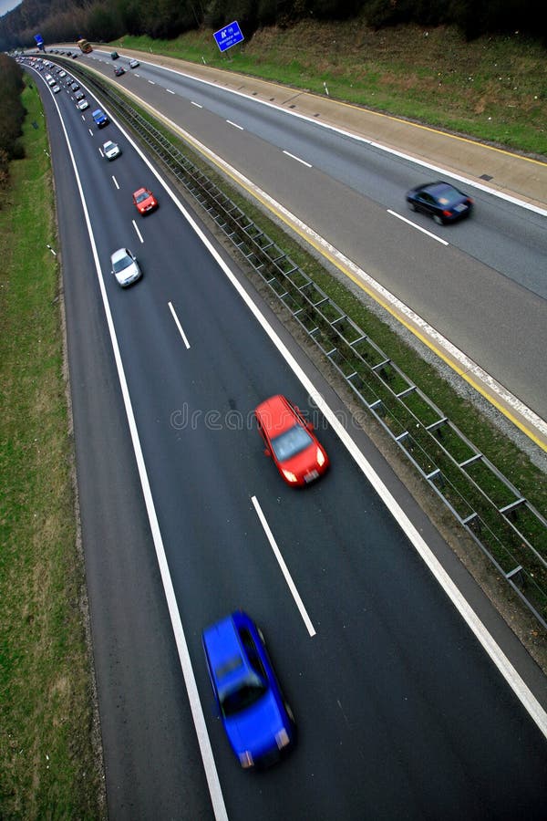 Autobahn stock photo. Image of speed, freeway, speedway - 8383850
