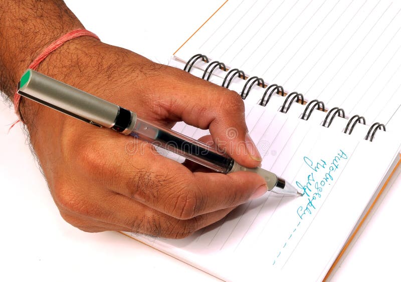 Autobiografía De La Escritura Imagen de archivo - Imagen de ideas ...