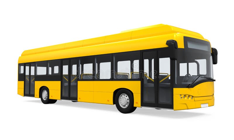 Bus jaune image stock. Image du jaune, public, inférieur - 120742423