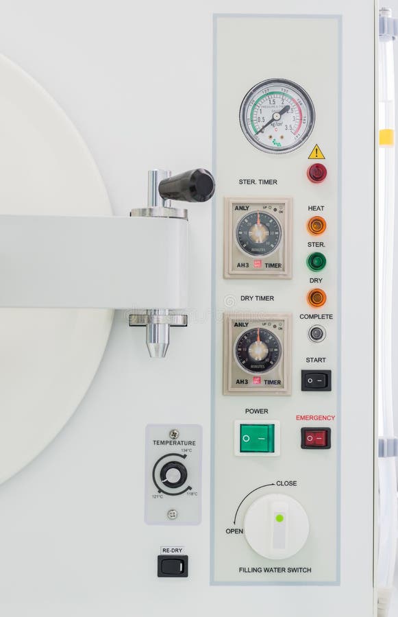 Autoclave stock photo. Image of doctor, panel, equipment - 57799020