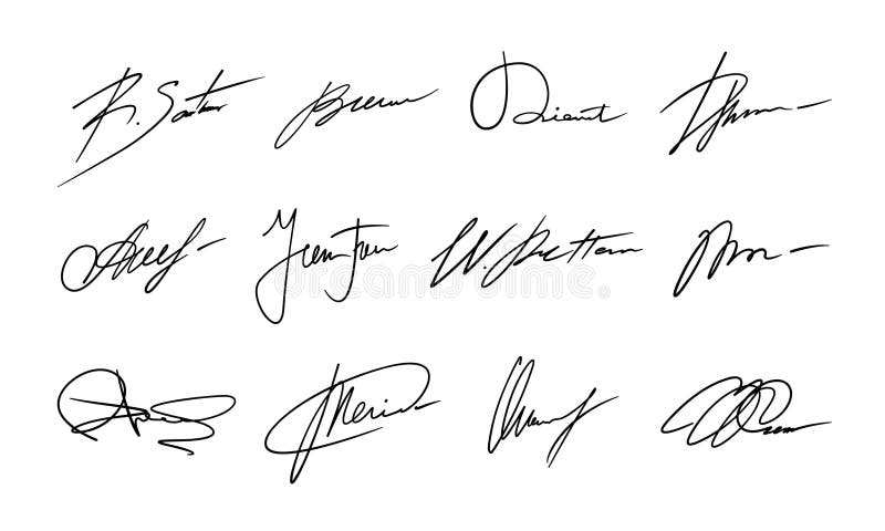 Signature Pack Stock Illustrations – 1,688 Signature Pack Stock ...