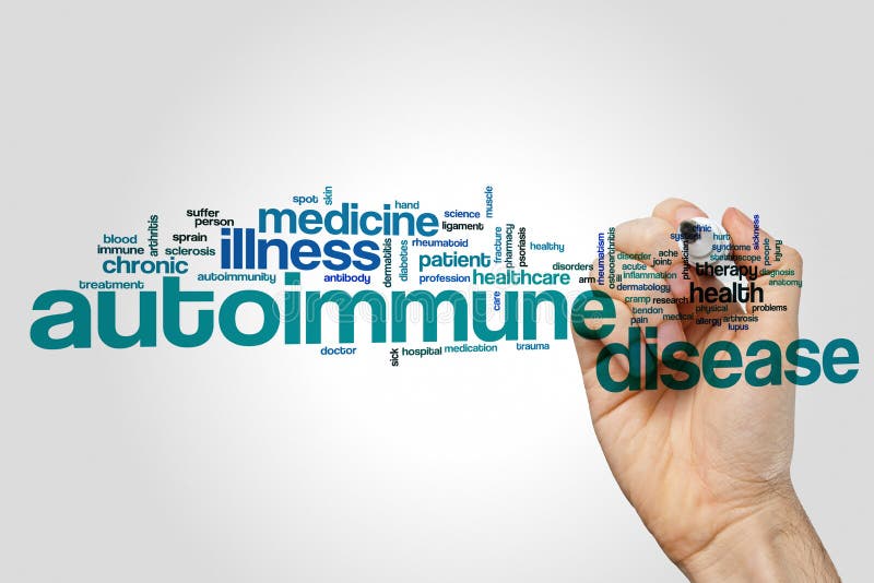 Autoimmune Disease Word Cloud Stock Photo - Image of disease ...