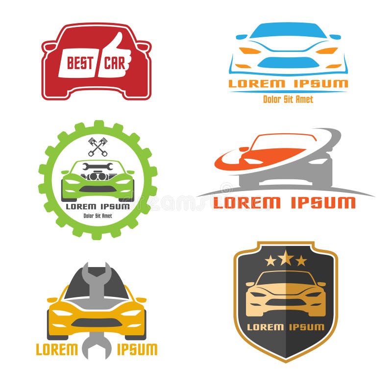 Autologo-Schablonendesign vektor abbildung. Illustration von bedienung ...