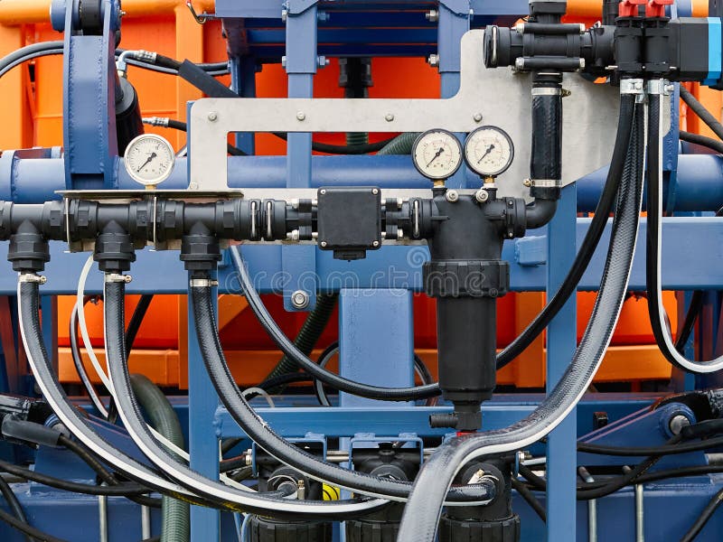 Automated Agro Fertilizer Spraying System Stock Image - Image of indoor ...