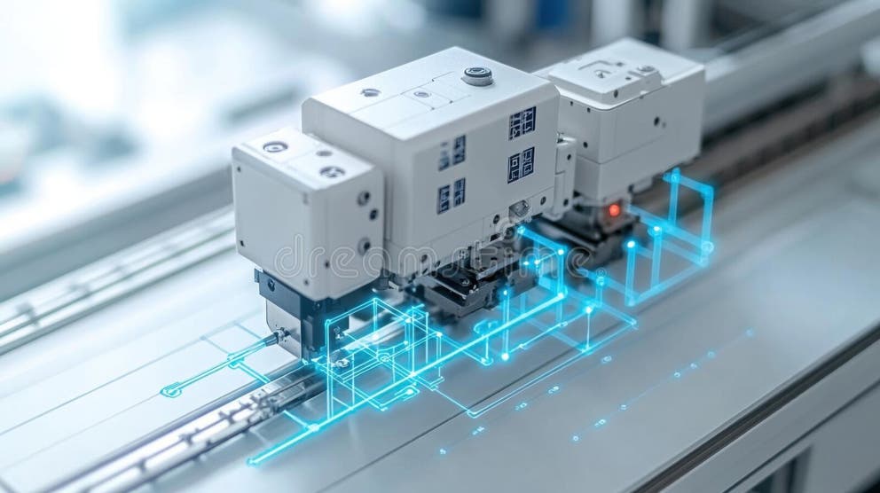Automated Assembly: Precision Robotics & Smart Factory Stock ...