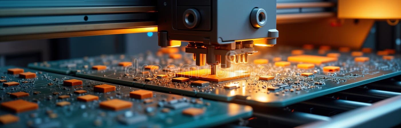 Microchips Production Stock Illustrations – 474 Microchips Production ...