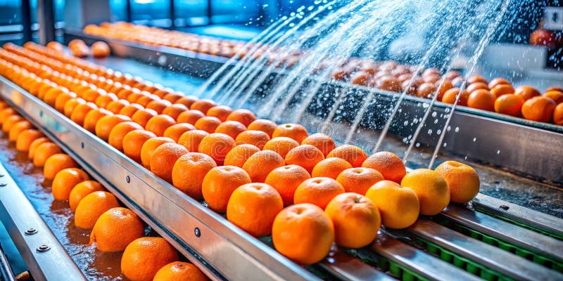 Automated Citrus Washing System a CloseUp Look at Advanced Food ...