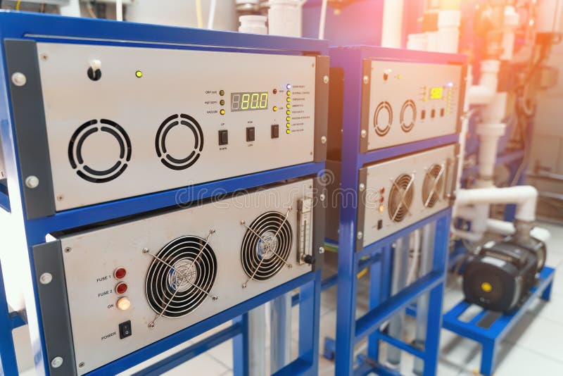 Automated Computerized Ozone Generator Machine in Water Production ...