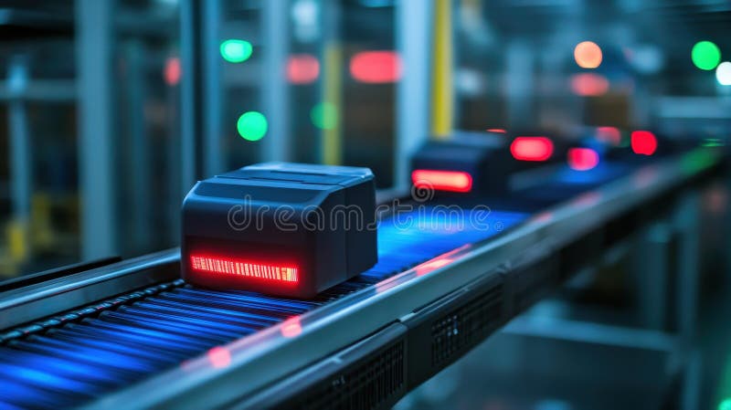 Automated Conveyor Belt Precision Sorting with Barcode Scanners in a ...