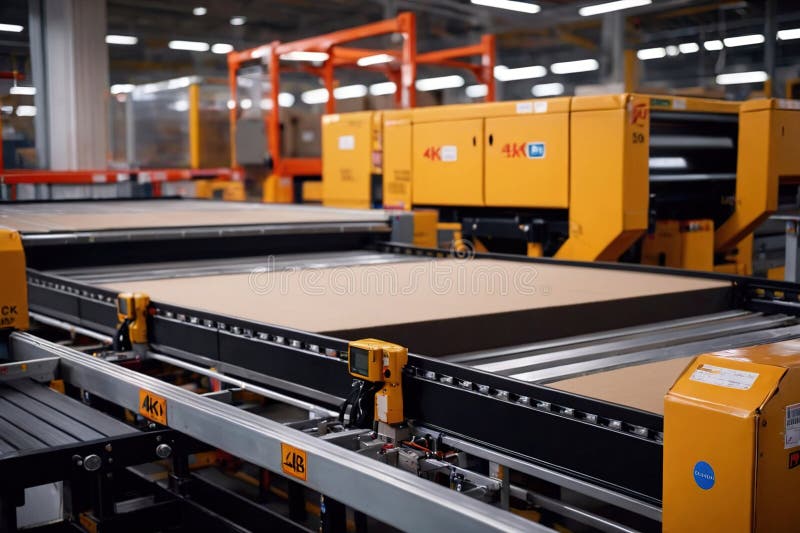 Automated Conveyor Belt Sorting Mechanism in a Logistics Center ...