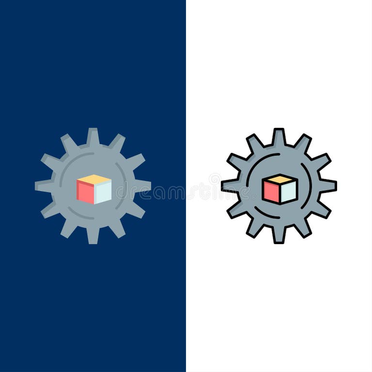 Automated Business Solution Icons Stock Illustrations – 196 Automated ...