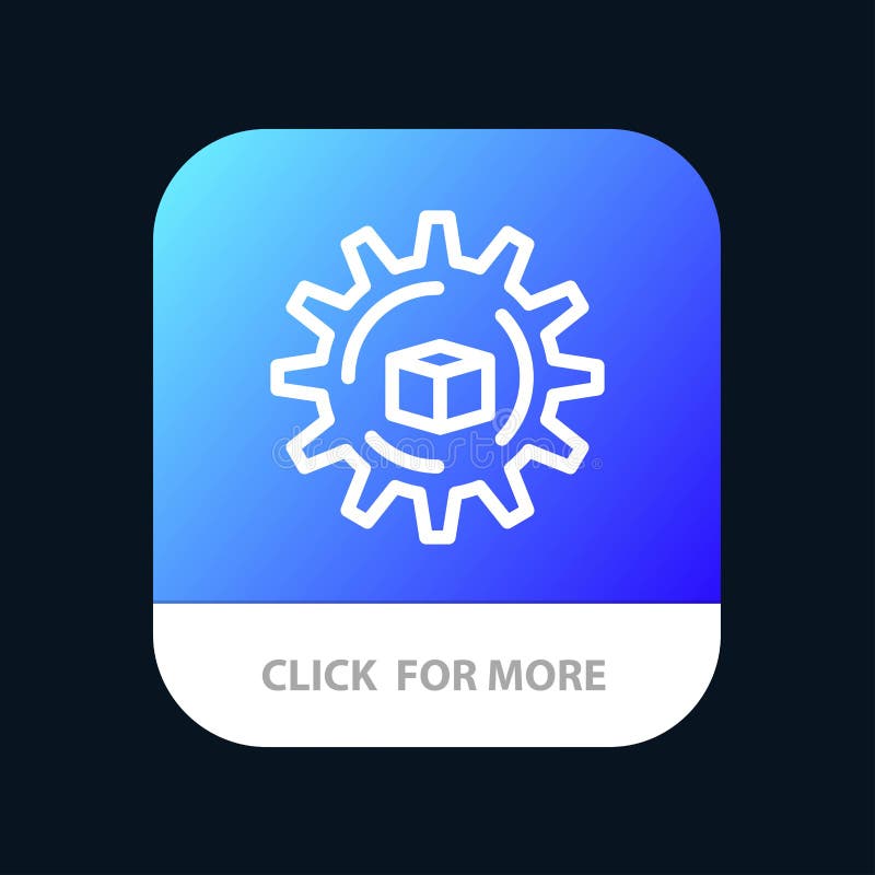 Automated Data Solution Science Mobile App Button Android And Ios