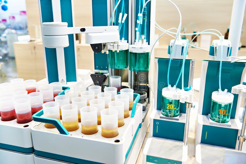 Automatic titrator stock image. Image of titration, medicine - 147006229