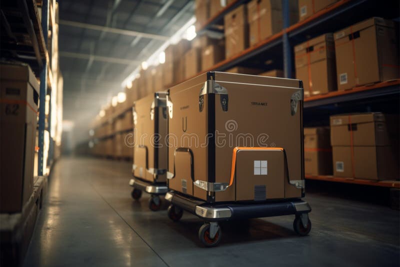 Automated Distribution Robotic Efficiency in a Logistics Center ...