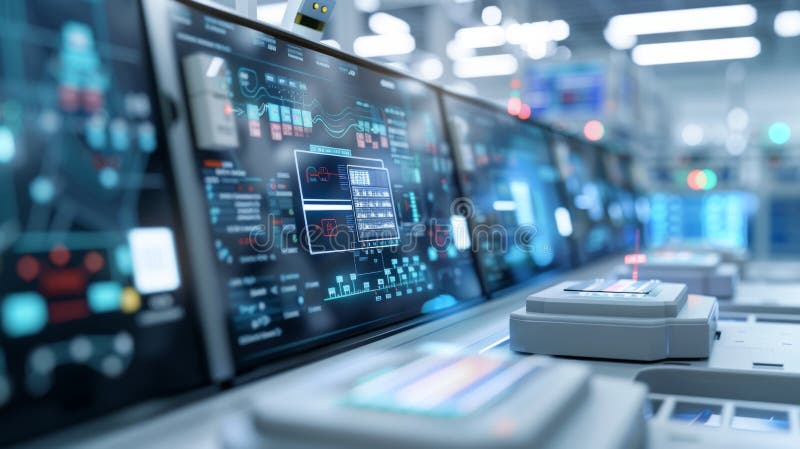 Automated Distribution Systems, Cutting-edge Machinery Processing Items ...