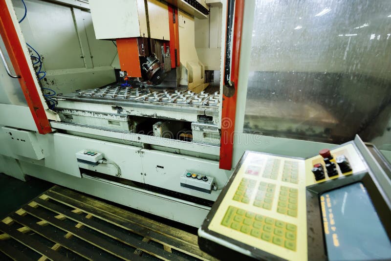 Automated Drilling Machines Stock Image - Image of cutter, boring: 99743385