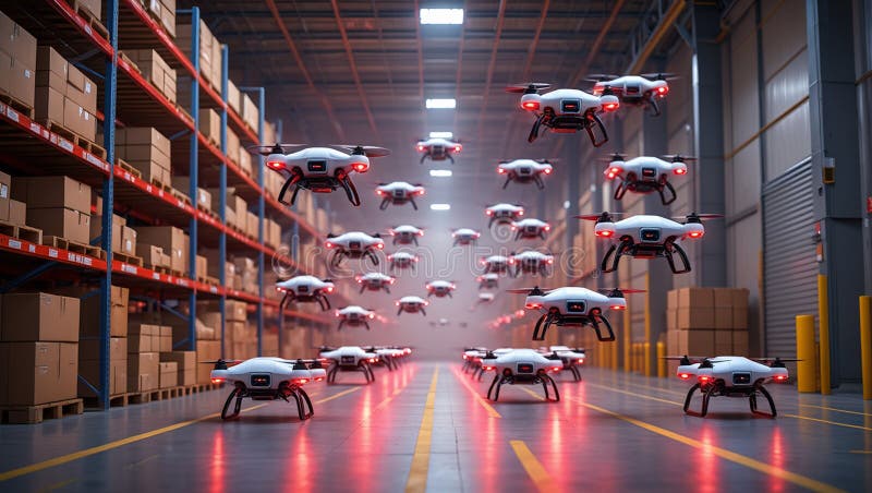 Vast Modern Logistics Warehouse Stock Illustrations – 1,930 Vast Modern ...