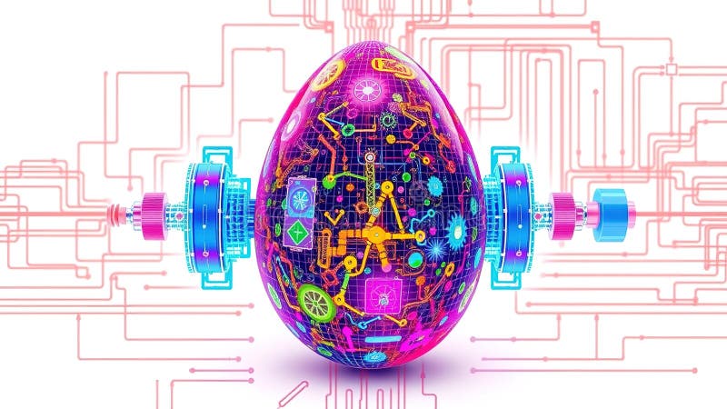 Egg Decorating Engineering Stock Illustrations – 4 Egg Decorating ...