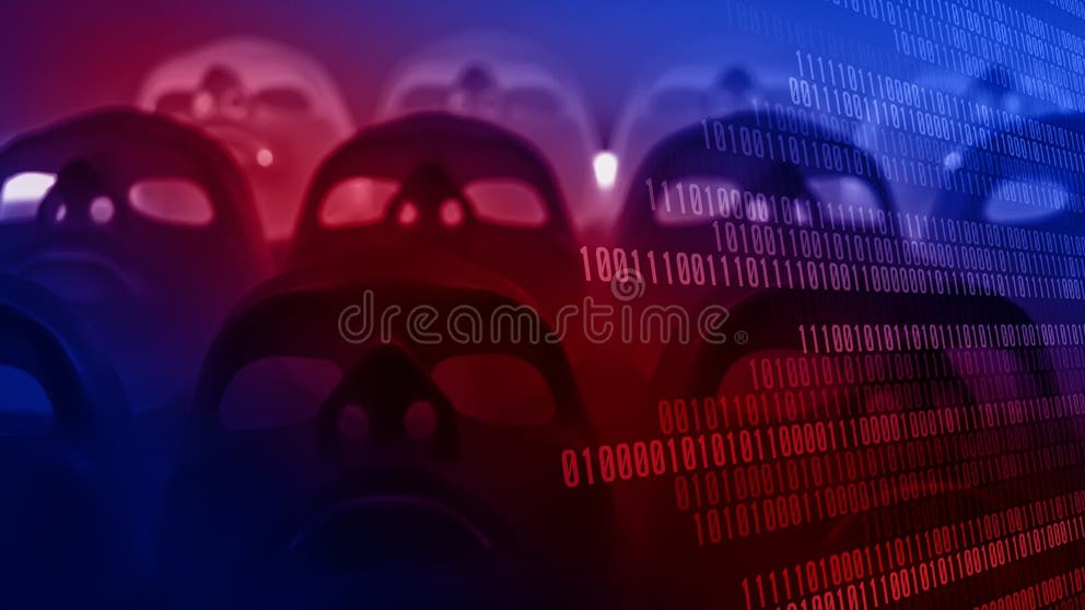 Automated Efficiency Unleashing the Power of Binary Code and Tech Design Stock Photo - Image of ...