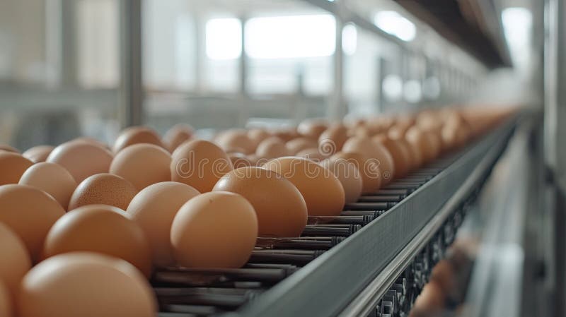 Automated Egg Conveyor System in a Poultry Farm Ensuring Efficient Egg ...