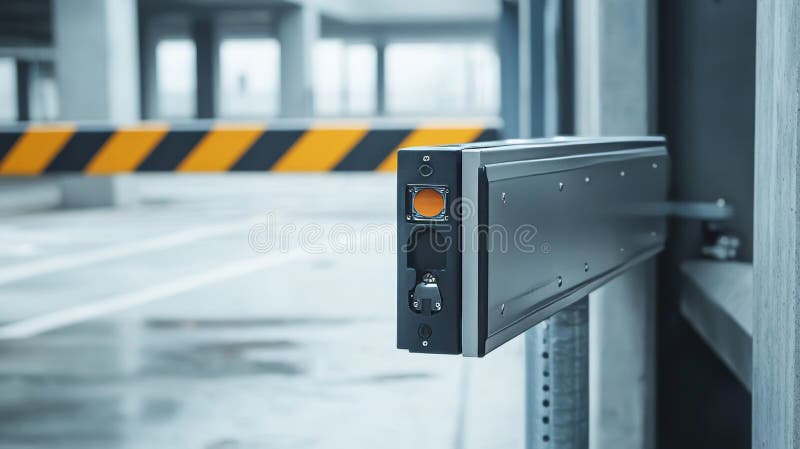 Automated Entry System Cctv Surveillance Car Park Barrier Enhanced ...