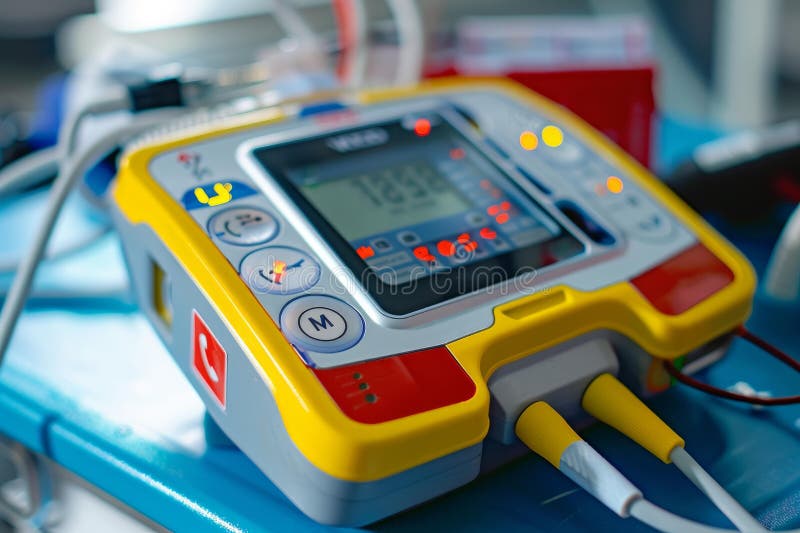 Automated External Defibrillator Standing by for Emergency Response ...