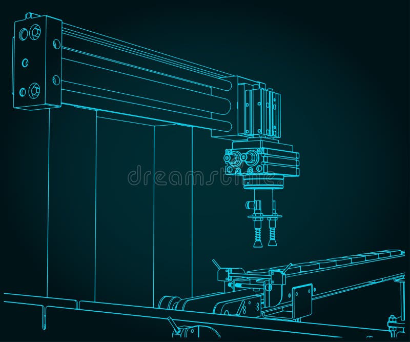 Blueprints Robot Stock Illustrations – 470 Blueprints Robot Stock ...