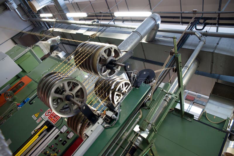 Automated Factory Plant for Electrical Component Stock Photo - Image of ...