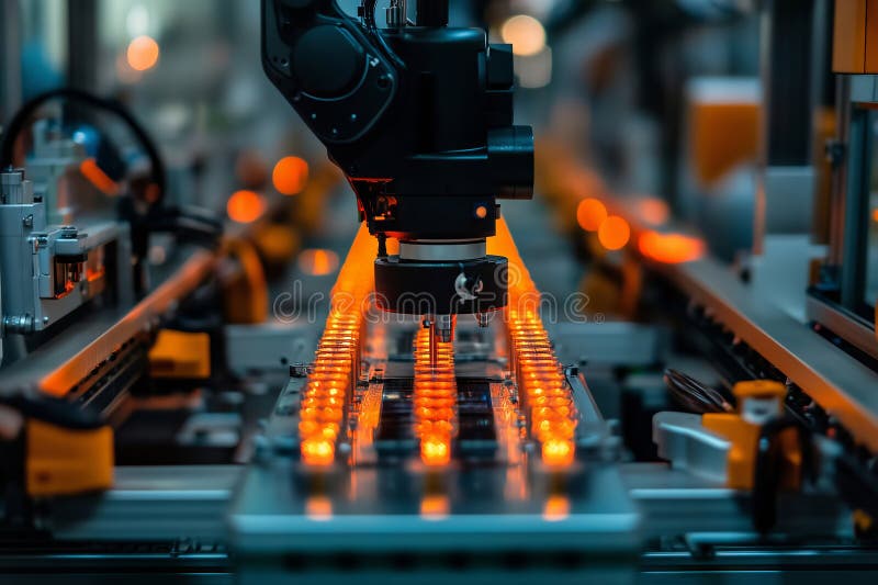 Factory Assembly Line Components Feeding Stock Photos - Free & Royalty ...