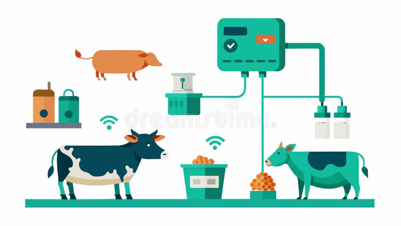 Automated Feeding Systems That Adjust Feed Amounts Based On Realtime Health Data Ensuring Each