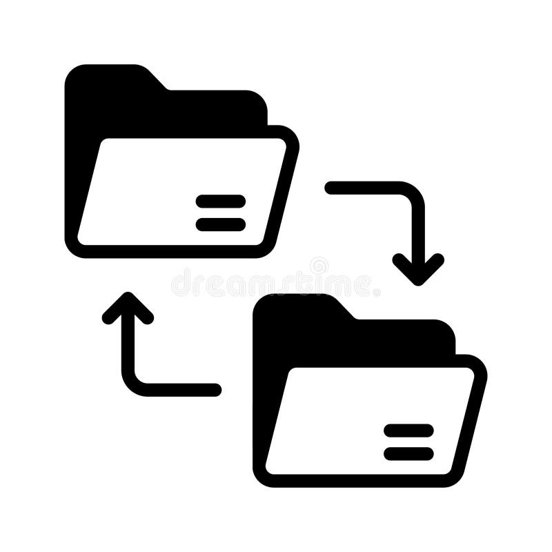 Automated File Transfer Vector Design, Ready To Use Vector Stock Vector ...