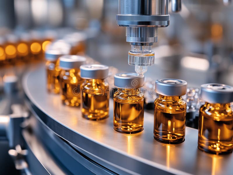 Automated Liquid Filling Process Pharmaceutical Manufacturing ...