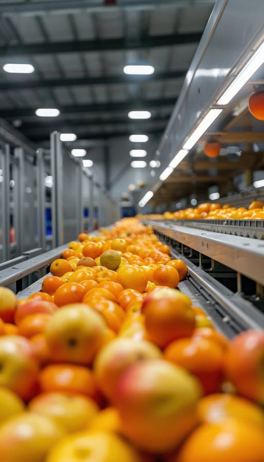 Automated Fresh Fruit Sorting and Packaging in an Eco-Friendly Facility ...
