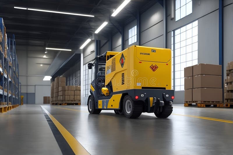 Automated Guided Vehicle in Warehouse Logistic and Transport ...