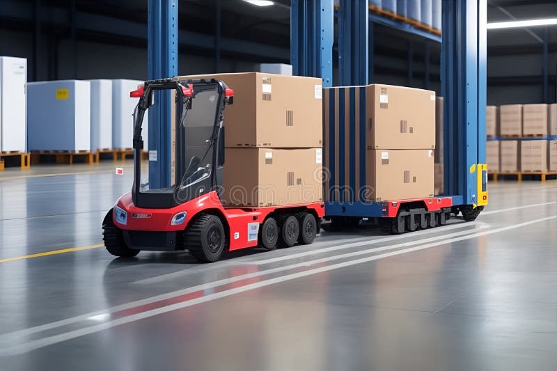 Automated Guided Vehicle in Warehouse Logistic and Transport ...