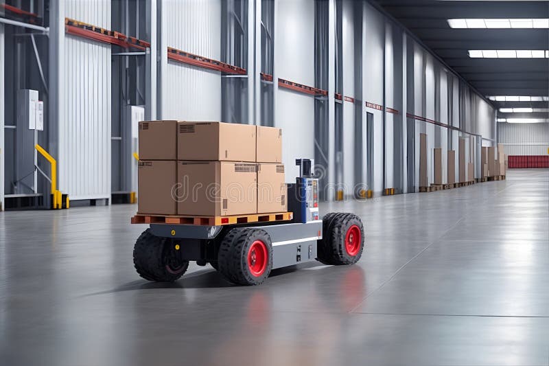 Automated Guided Vehicle in Warehouse Logistic and Transport ...