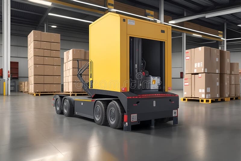 Automated Guided Vehicle in Warehouse Logistic and Transport ...