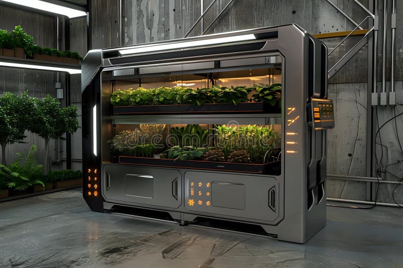 Automated Indoor Gardening System, Cultivating Plants Efficiently in ...