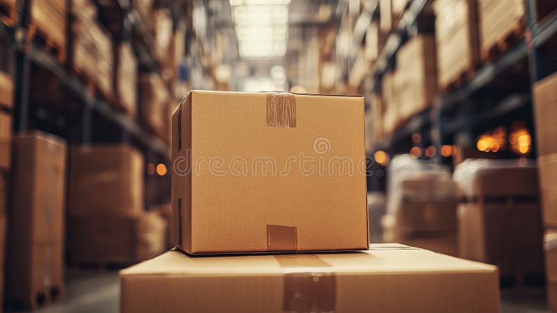 Automated Industrial Packaging System in a German Warehouse with ...