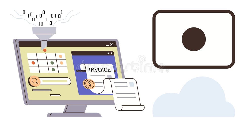 Automated Digital Output Stock Illustrations – 585 Automated Digital ...