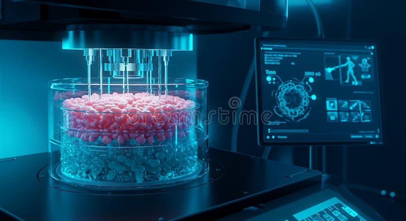 Automated Laboratory Machine Processing Spheres in Petri Dish for ...