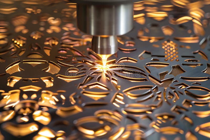 Automated Laser Cutting and Designing on Steel Sheets for Industrial ...