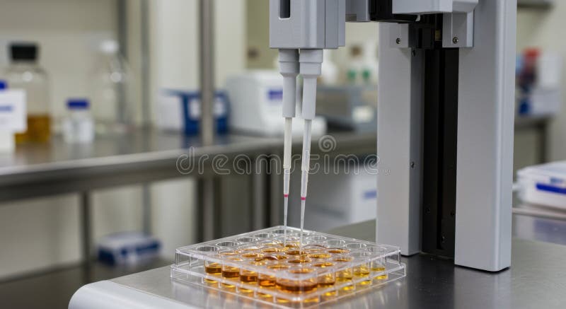 Automated Liquid Dispensing System Stock Illustrations – 135 Automated ...