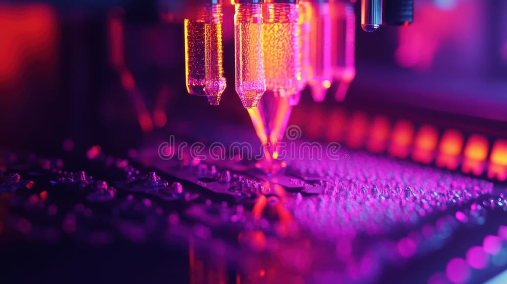 Automated Machine Dispensing Liquid in Pharmaceutical Manufacturing ...