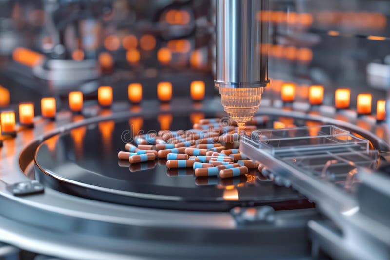 Automated Machinery for Pharmaceutical Capsule Sorting in Progress ...