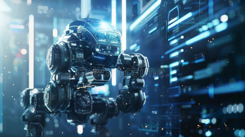 An Automated Maintenance Robot Using 6G Technology To Perform Repairs ...